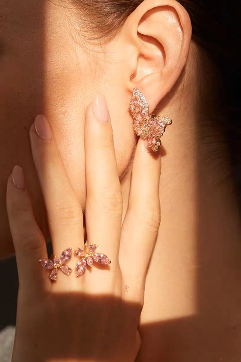 Belle Butterfly Open Ring – BelleBianca